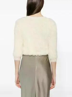 AMI Paris Satin Midi Skirt