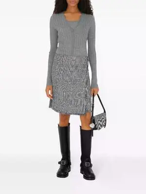 Burberry Intarsia-logo Cashmere Vest