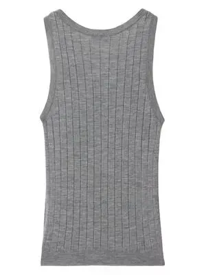 Burberry Intarsia-logo Cashmere Vest
