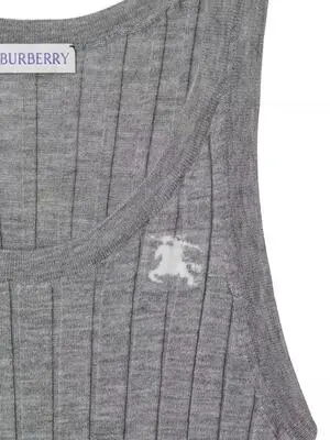 Burberry Intarsia-logo Cashmere Vest