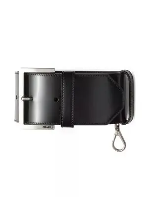 Prada Leather Bag Strap - Black