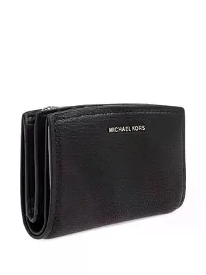 Michael Kors Logo Lettering Wallet - Black