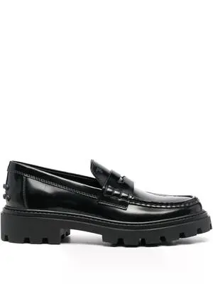 TOD'S Penny-slot Leather Loafers