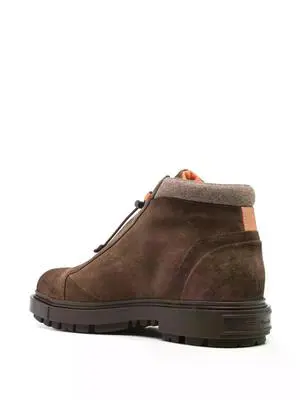 Santoni Suede Boots