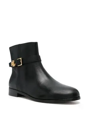 Ralph Lauren Brooke Leather Boots