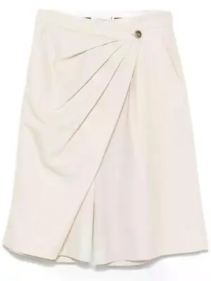 Viktor & Rolf Draped Gabardine Shorts