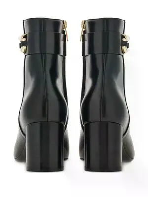 FERRAGAMO Gancini Buckle Ankle Boots