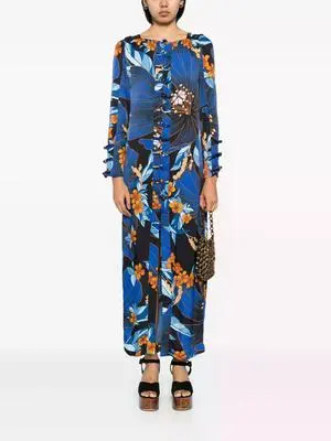 Farm Rio Pietra Midi Dress