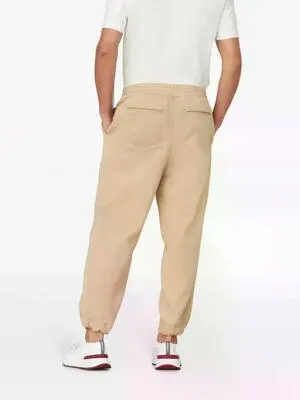 Brunello Cucinelli Straight-leg Cotton-blend Track Pants