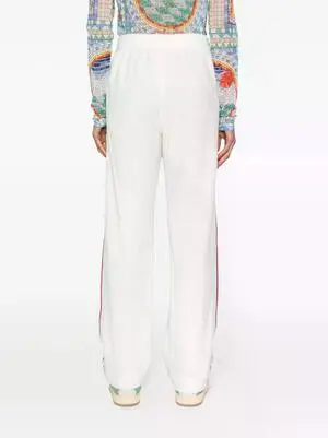 Casablanca Logo-patch Side-stripe Fleece Track Pants