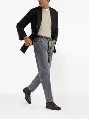 Brunello Cucinelli Logo-patch Jeans