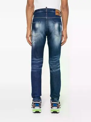 Dsquared2 Cool Guy Distressed Slim-leg Jeans