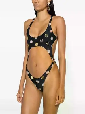 AMIR SLAMA Graphic-print Swimsuit