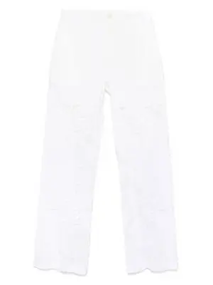 Marine Serre Full Length Pants For Women