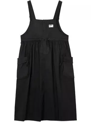 MUSIUM DIV. Logo-patch Midi Dress