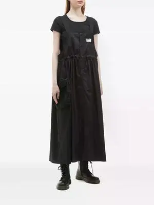 MUSIUM DIV. Logo-patch Midi Dress