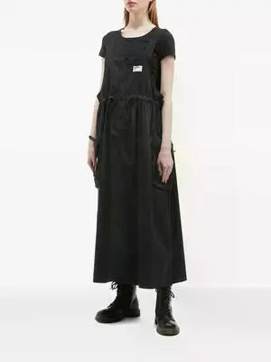 MUSIUM DIV. Logo-patch Midi Dress