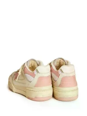 GOLDEN GOOSE Forty2 Leather Sneakers - Neutrals