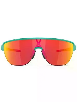 Oakley Corridor Mirrored-lens Sunglasses - Blue