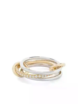 SPINELLI KILCOLLIN 18ct White Gold Sonny Diamond Ring - Silver