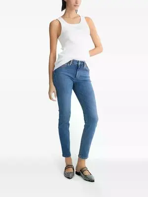 Liu Jo Rhinestone Embellished Skinny Jeans