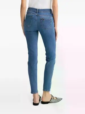 Liu Jo Rhinestone Embellished Skinny Jeans
