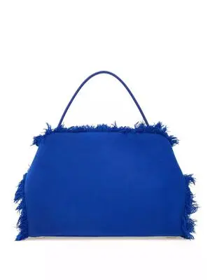 FERRAGAMO Large Hug Fringe Shoulder Bag