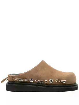 TOGA VIRILIS Suede Slippers