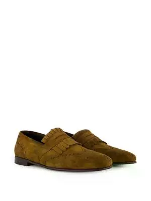 Manolo Blahnik Agasio Suede Loafers