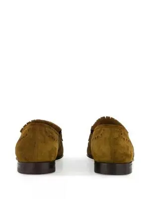 Manolo Blahnik Agasio Suede Loafers