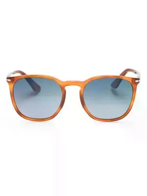 Persol Po3316s Round-frame Sunglasses - Orange