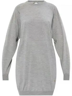 Moschino Backless Dress - Grey