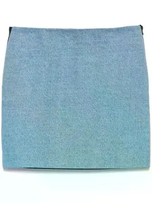 Nanushka Denim Mini Skirt