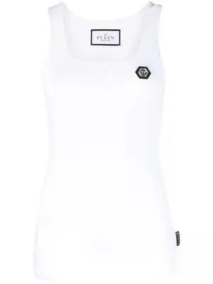 Philipp Plein Patched Camis Tanks For Women