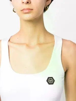 Philipp Plein Logo-patch Tank Top