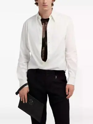 Roberto Cavalli Cotton Shirt - White