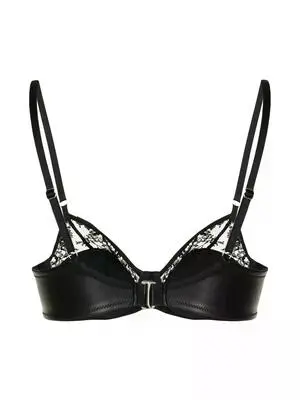 FLEUR DU MAL Bebe Vegan-leather Bra