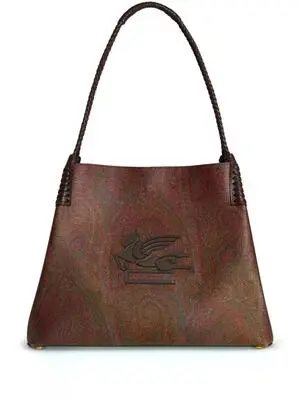 Etro Paisley Logo Shoulder Bag