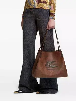 Etro Paisley Logo Shoulder Bag