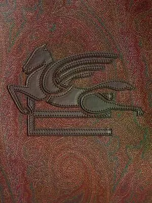 Etro Paisley Logo Shoulder Bag