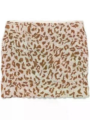 Nanushka Column Mini Skirt