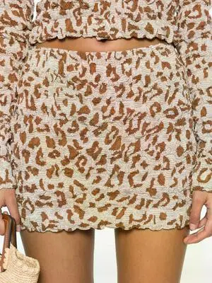 Nanushka Column Mini Skirt