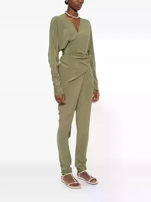 CORTANA Serp" Jumpsuit With Draped Design