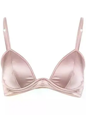 FLEUR DU MAL Luxe Plunge Bra