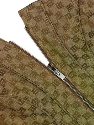 MISBHV Jacquard Monogram Corset Top