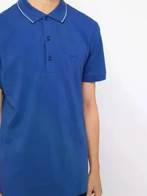 BOSS Paule Cotton Polo Shirt - Blue