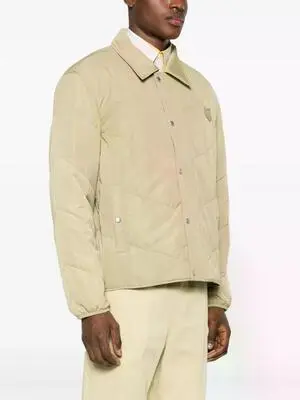 Maison Kitsuné Bold Fox Head Quilted Jacket - Neutrals