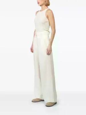 HEVRON Linen Trousers