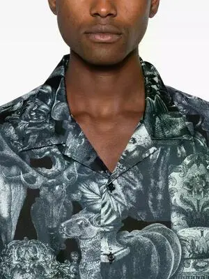 Givenchy Hubert Objects-print Silk Shirt