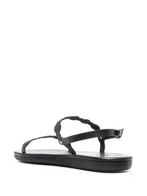 ANCIENT GREEK SANDALS Orion Leather Sandals - Black